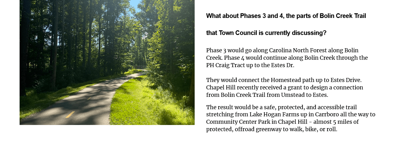 Keep Bolin Wild is full of misinformation about the Bolin Creek Greenway - Triangle Blog Blog