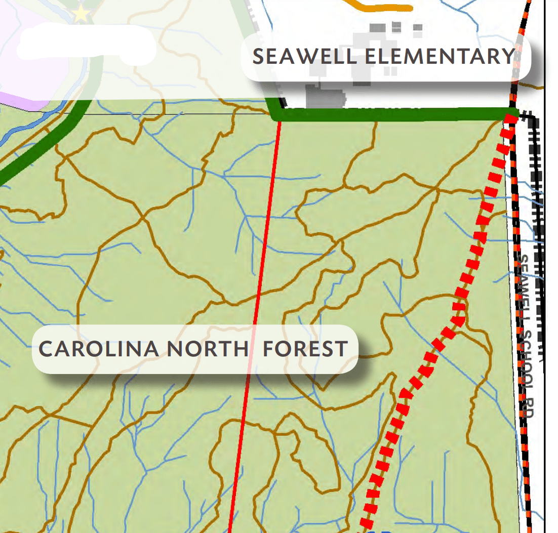 Deep Dive: The Three Alignments for Carrboro's Bolin Creek Greenway ...