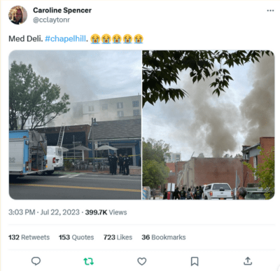 We talked to Caroline Spencer about covering the Med Deli fire (and how ...