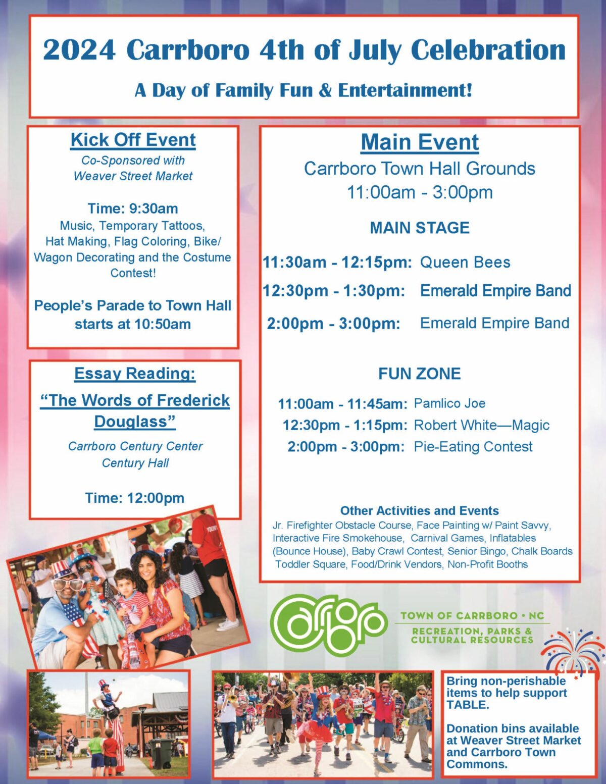 July 4 2024 in Chapel Hill and Carrboro: How to get to fireworks and ...