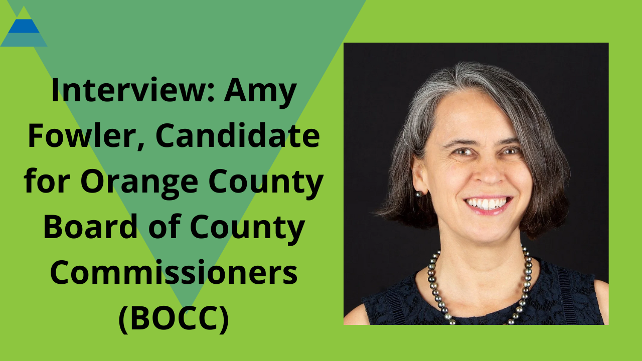 Interview: Amy Fowler, Candidate for Orange County Board of County ...