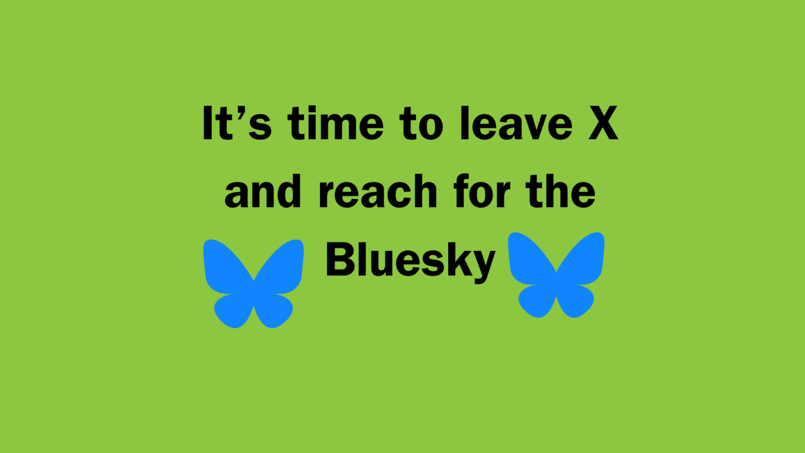 It’s time to leave X and reach for the Bluesky - Triangle Blog Blog