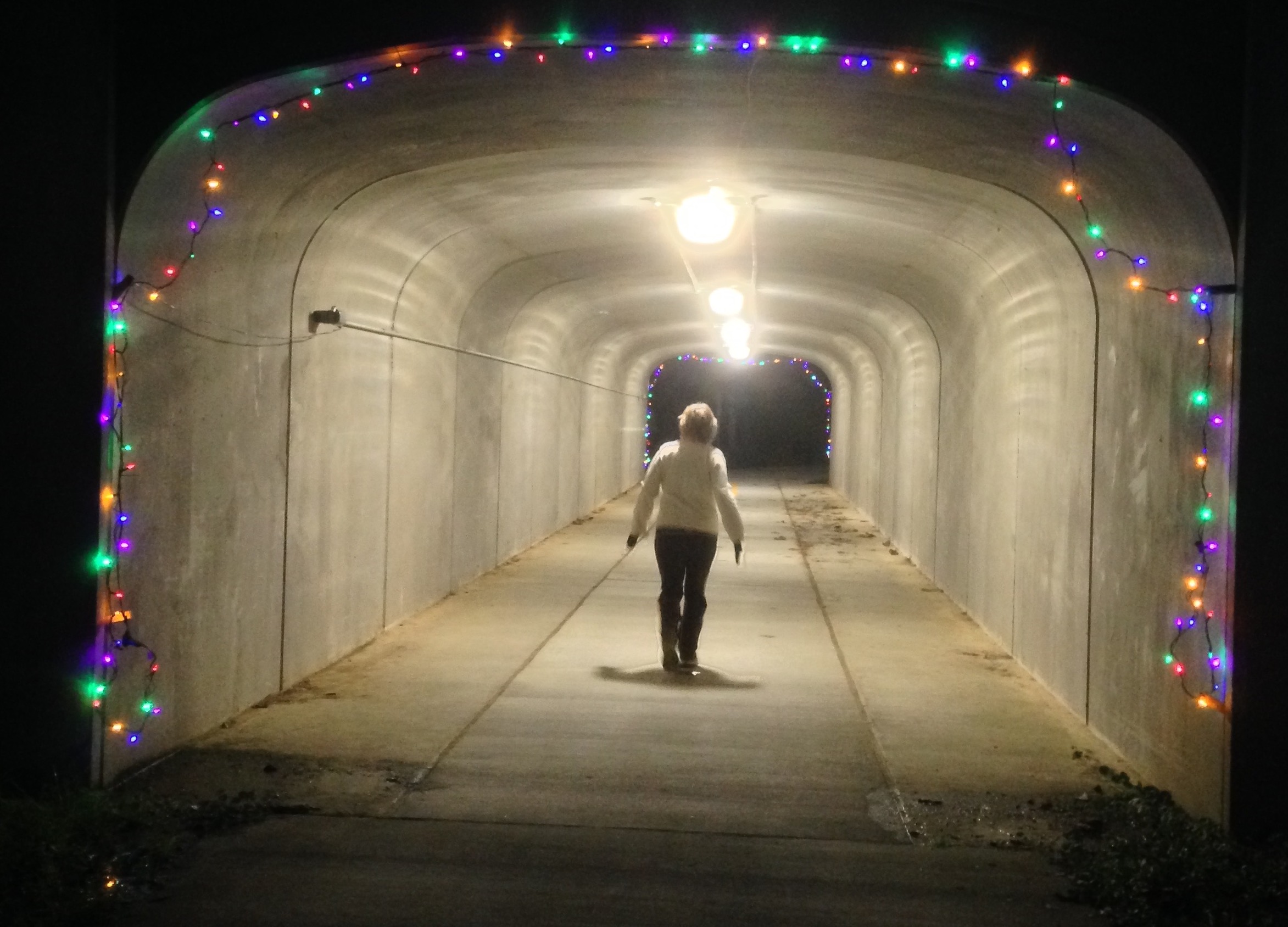 Celebrating the 10th anniversary of the Culbreth Tunnel Lights ...
