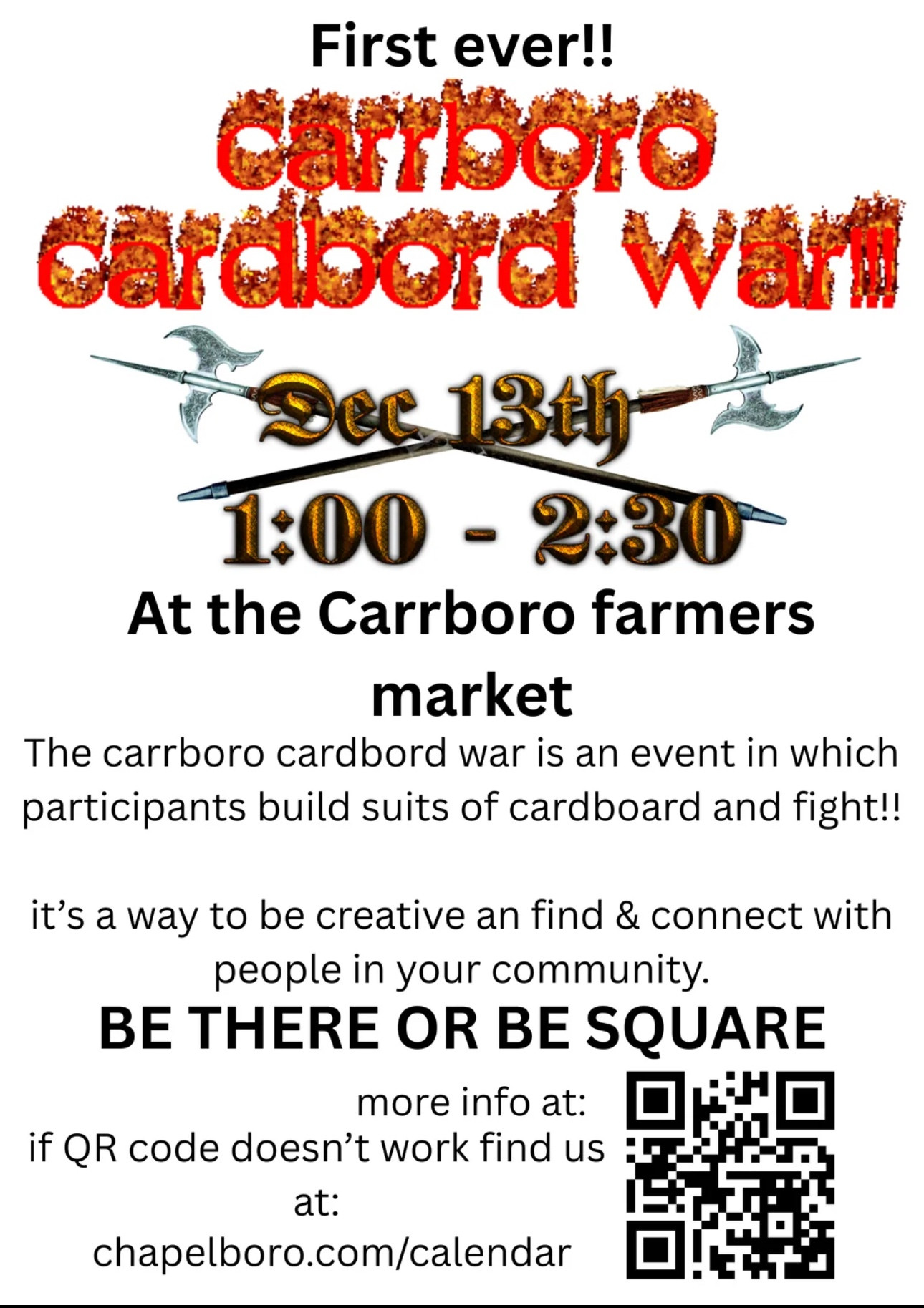 Interview: The leader of the Carrboro Cardboard Wars - Triangle Blog Blog